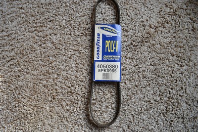 GOODYEAR GATORBACK BELT # 4050380 NOS | eBay