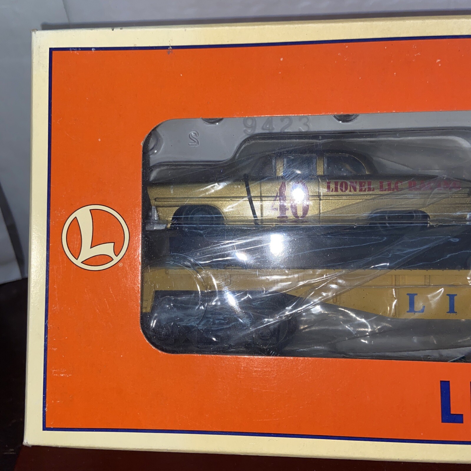 Lionel 6-19423 Circle-l Flatcar With Racing Stock Cars 1996 C10 for ...