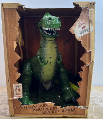 Disney Parks Toy Story 13” Rex Interactive Talking Action Figure NEW ...