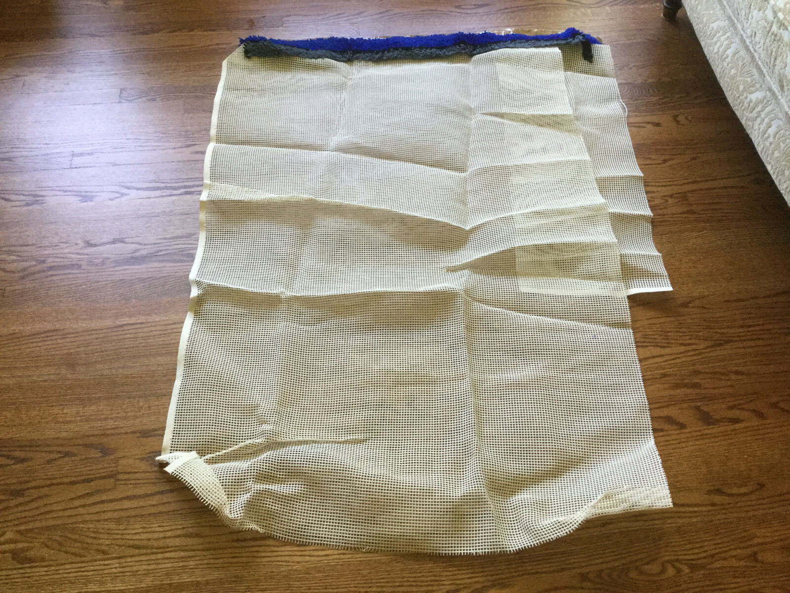 Blank Latch Rug Hooking Mesh Canvas Rug Making 36" x 57" + 36" x 12" | eBay