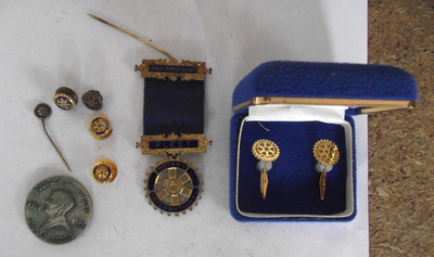 Rotary Past President Badge - 5 x Small Rotary Badges - Rotary ...