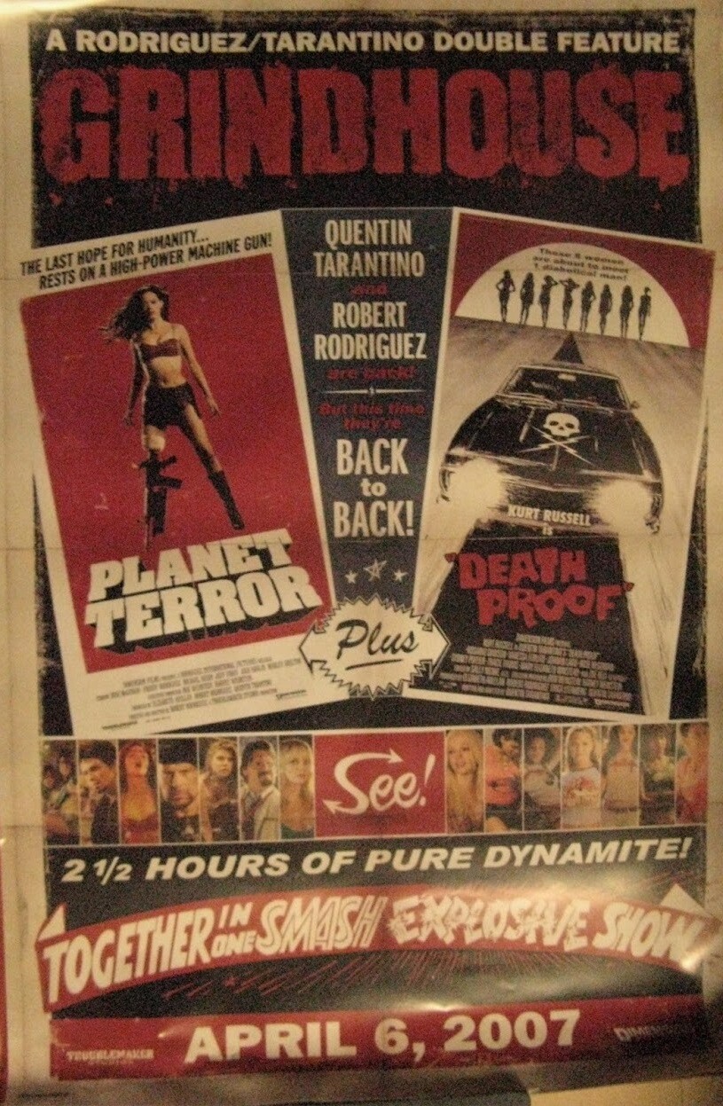 Grindhouse Double Feature Limited Edition Poster | eBay