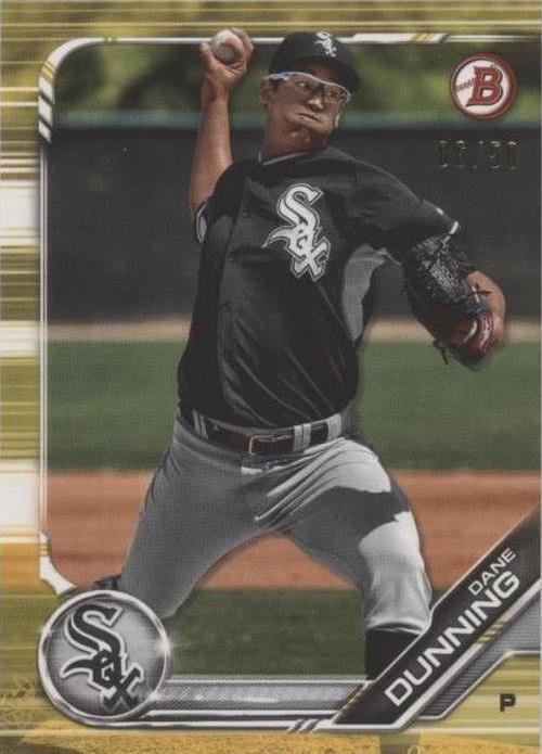 2019 Bowman - Prospects Dane Dunning #BP-94 Gold /50 (RC) for sale ...