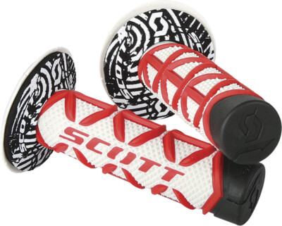 Scott 219626-1005 DIAMOND MX GRIP (RED/WHITE) | eBay