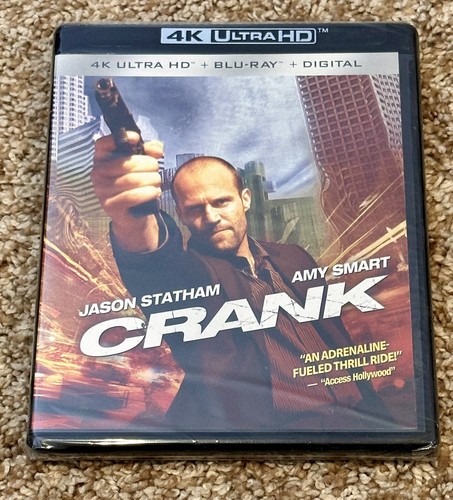 Crank (2006) 4K (4K UHD + Blu-Ray, No Digital) Mint! Ships ASAP ...