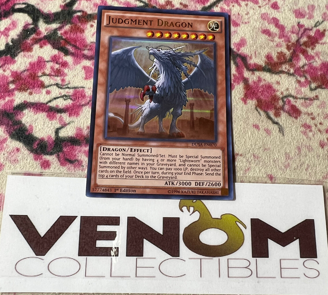 1x (M/NM) - Judgment Dragon - DUSA-EN070 - Ultra Rare - 1st Edition ...