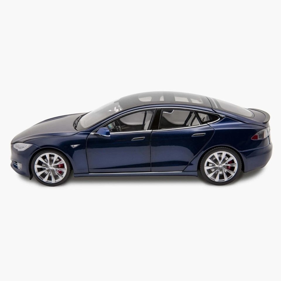 TESLA 1:18 Scale Model S Diecast Model Car 5 Colors Official Goods | eBay