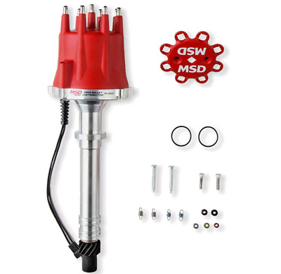 MSD 85551 Pro-Billet Distributor Chevy SBC/BBC V8 w/HEI Style Terminals ...
