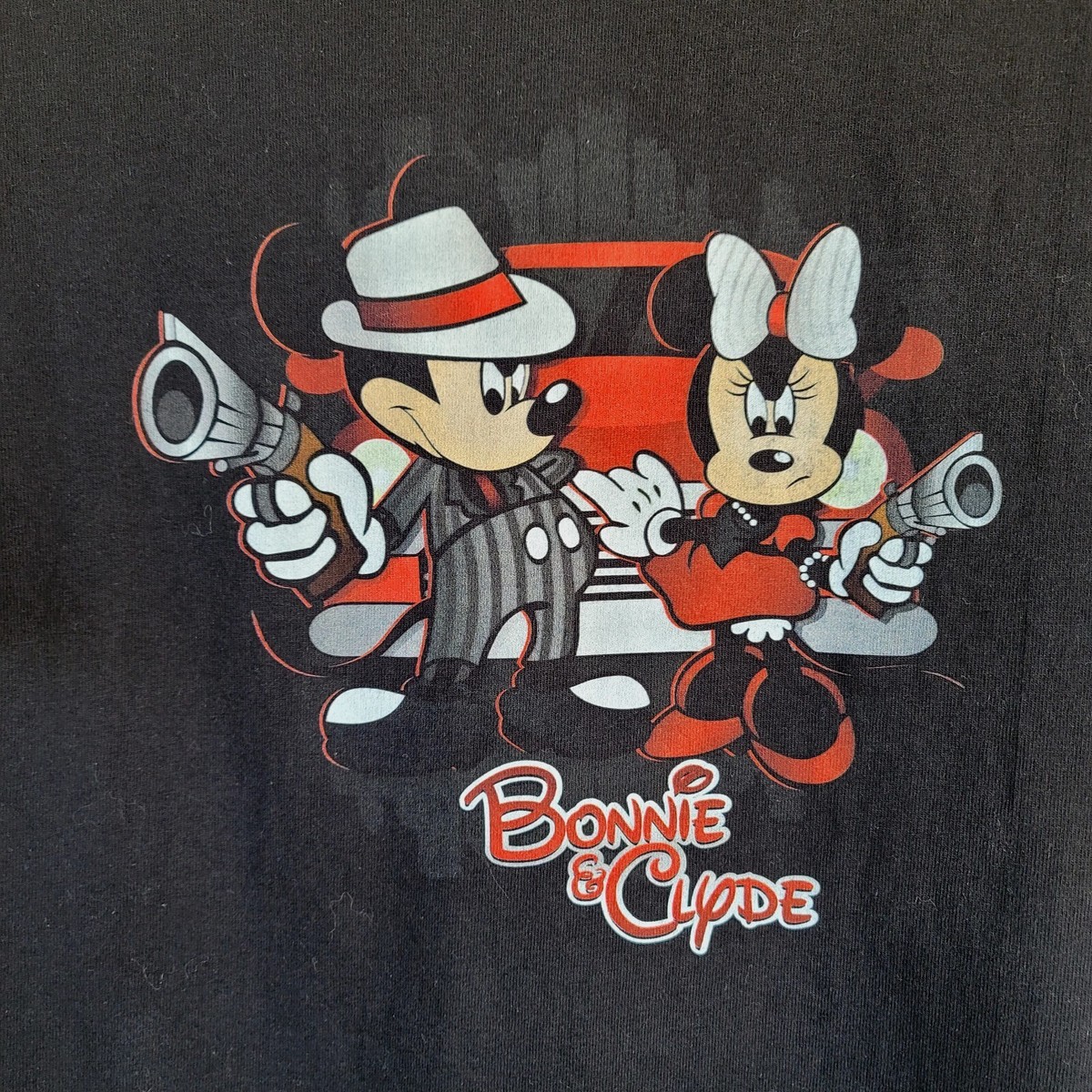 Gangster Mickey Mouse And Minnie