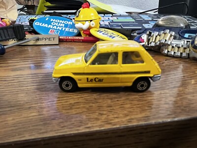 Matchbox Vintage 1978 Renault Le Car Yellow Opening Hatch Lesney ...