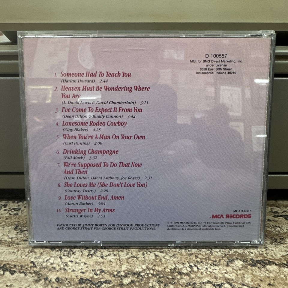 George Strait : Livin' It Up CD (1999) 76732641521| eBay