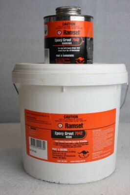 Ramset Epoxy Grout 7042 Kit (Part A 2.5L Resin, Part B 500mL Hardener ...