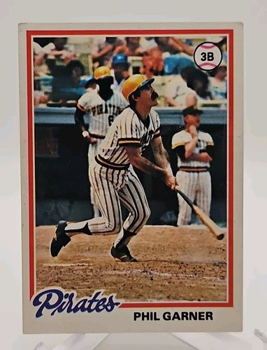 1978 Topps Baseball #53 Phil Garner Vintage Pittsburgh Pirates Trading ...