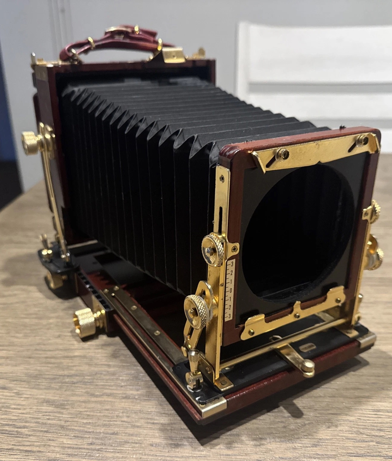 Calumet Tachihara 4x5 Large Format Cherry Wood Field XM Camera Body ...