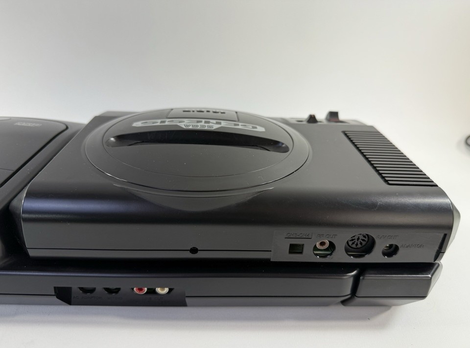 Sega Genesis Model 1 & Sega CD Model 2 with Controller and Accessories ...