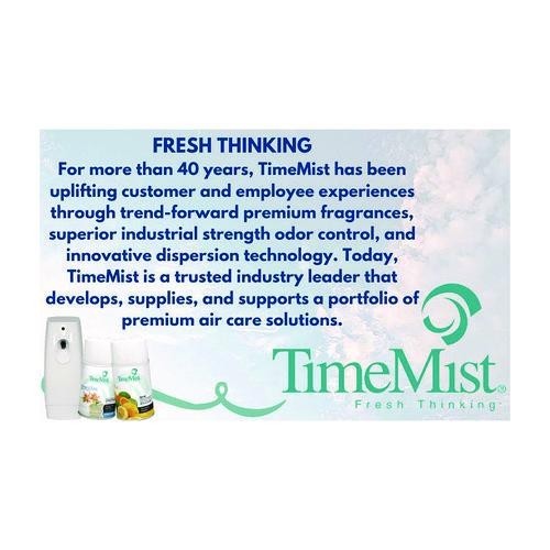 TimeMist Classic Metered Fragrance Dispenser, 3.75"x3.25"x9.5", White ...
