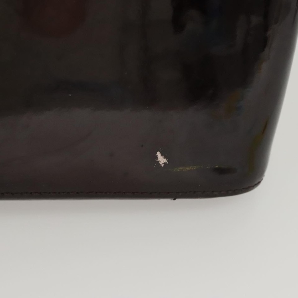 LOUIS VUITTON Monogram Vernis Rosewood Avenue Bag Amarante M93510 Auth ...