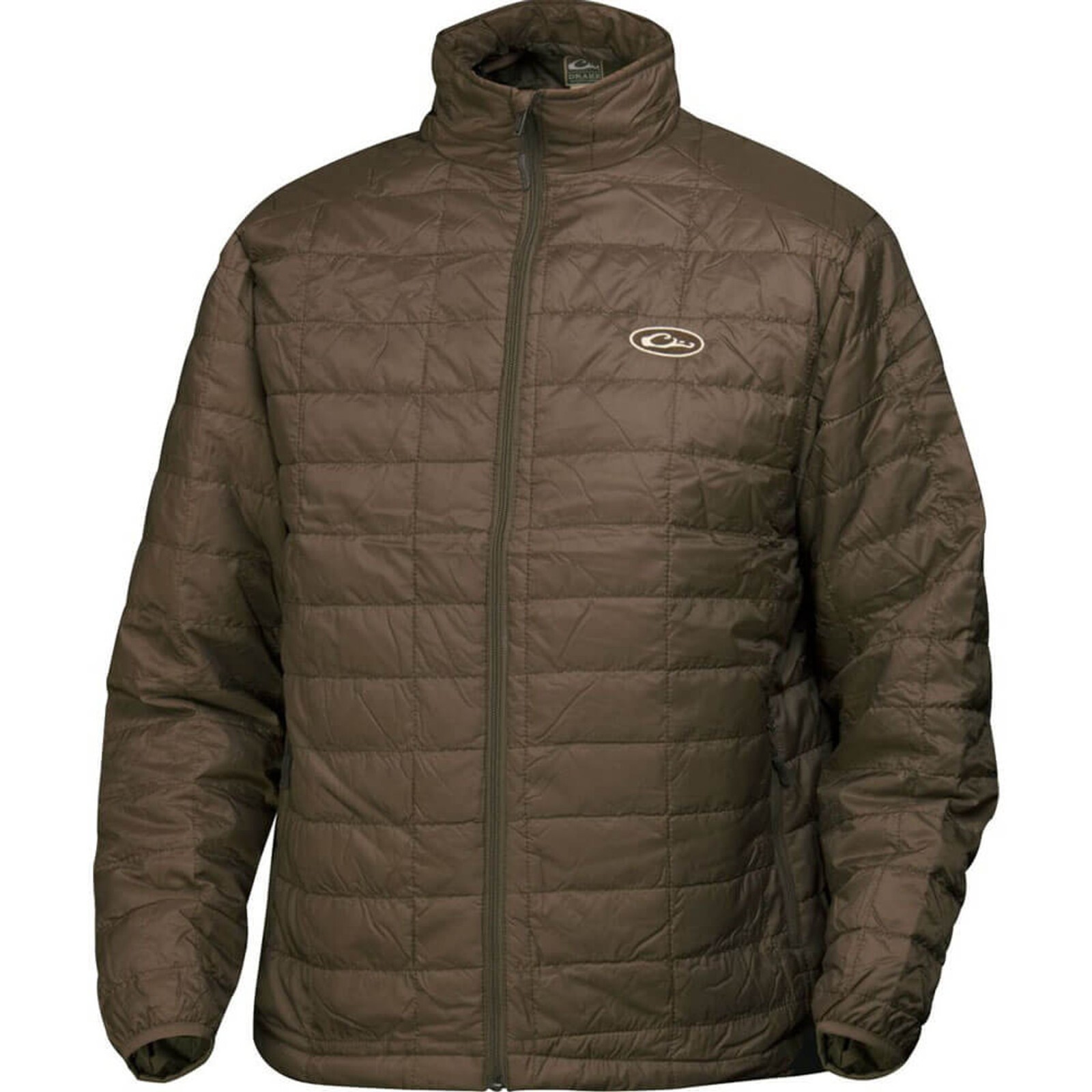 DRAKE Waterfowl DW1051 Men's Synthetic Pac-Down Jacket Olive Green ...