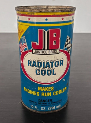 Vintage 1983 Justice Bros Brothers JB Radiator Cool Engines Run Cooler ...