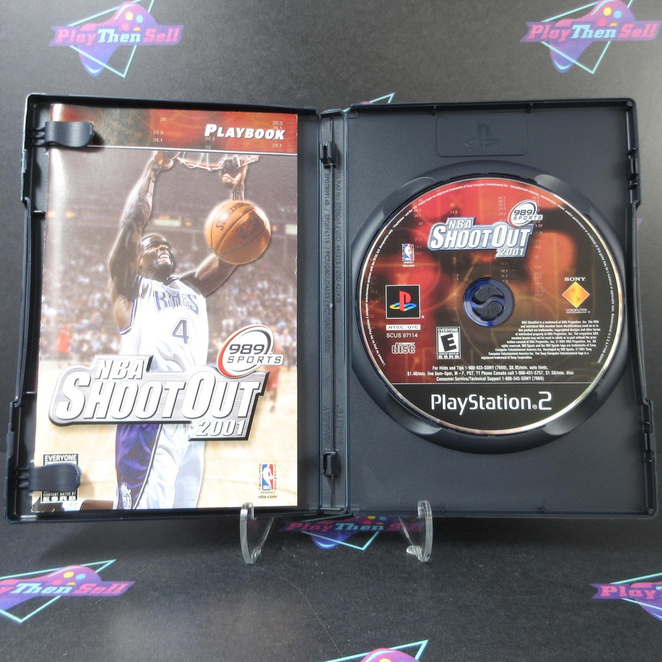 NBA Shootout 2001 PS2 PlayStation 2 - Complete CIB | eBay