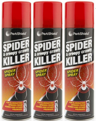 Spider Spray Can Spider & Creepy Crawly Insect Killer 200ML Spiders ...