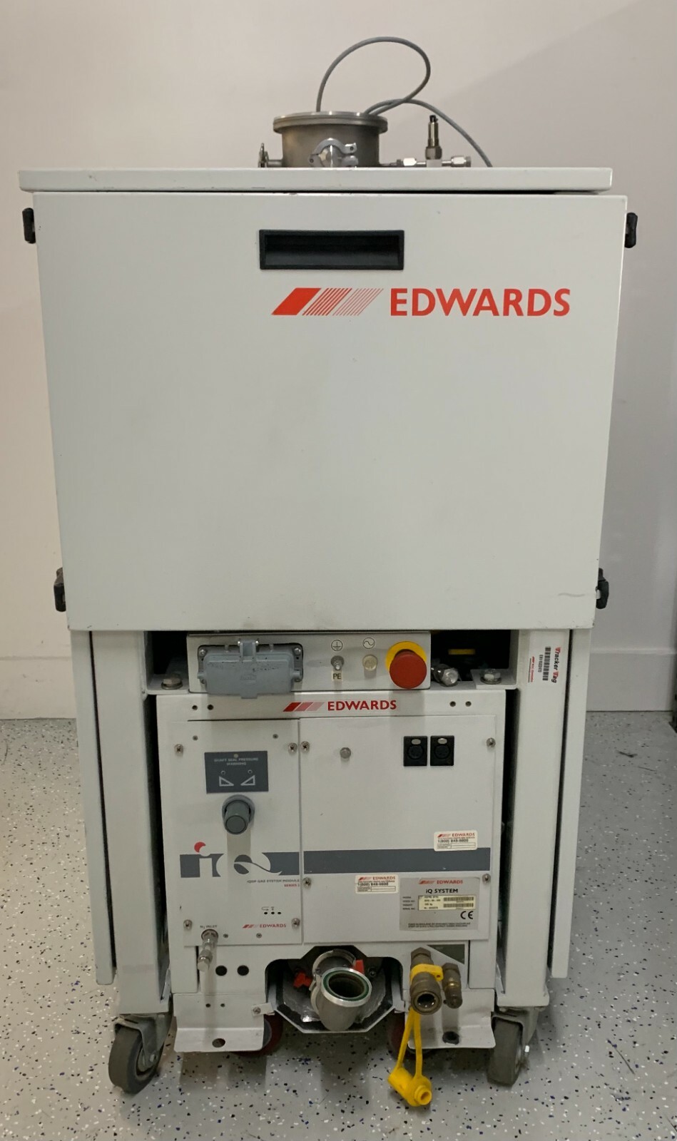 iQDP80/QMB1200 BOC EDWARDS iQDP80 DRY VACUUM PUMP AND QMB1200 BOOSTER ...