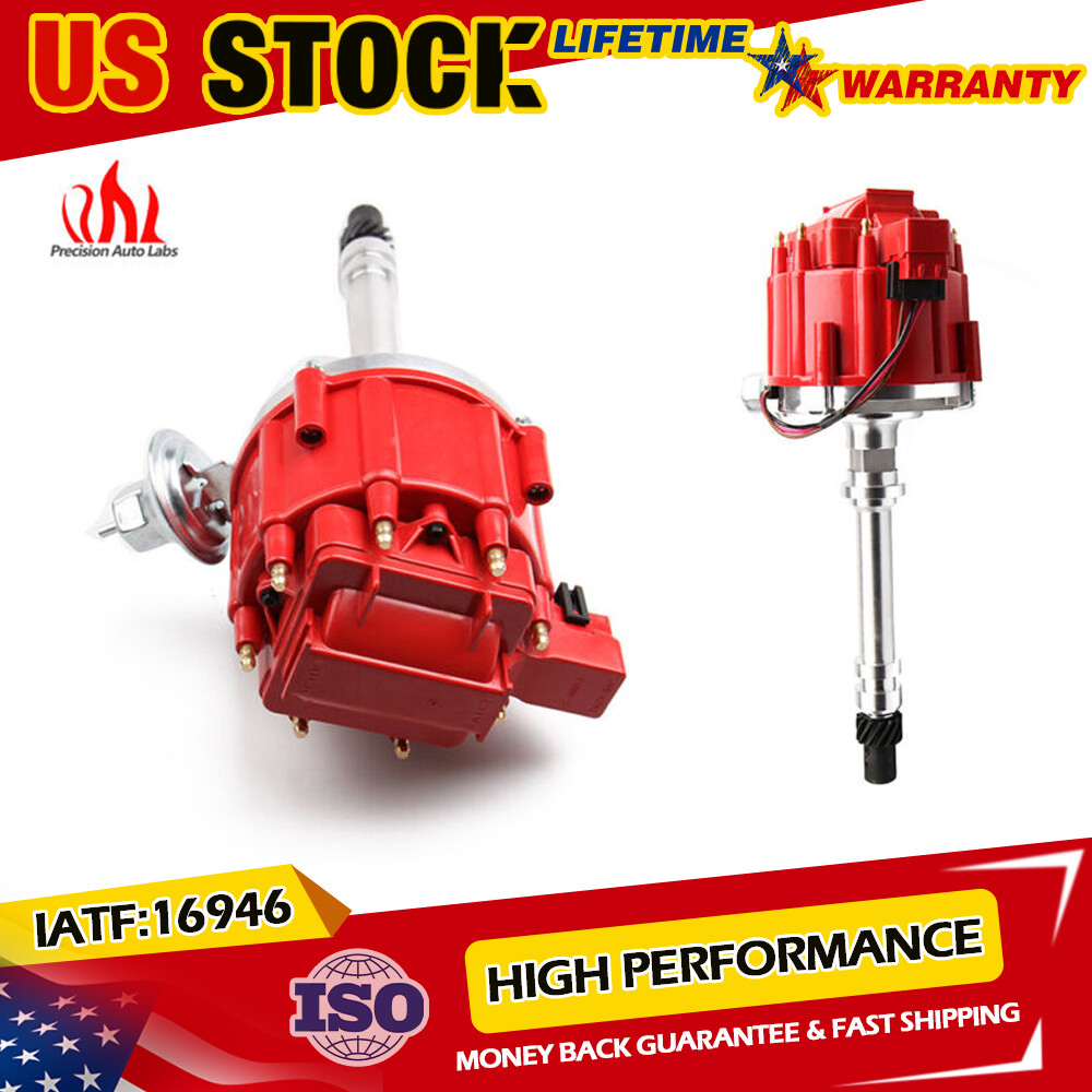 Racing HEI Distributor Ignition Combo Kit For Chevy GMC SBC 350 BBC 454 ...