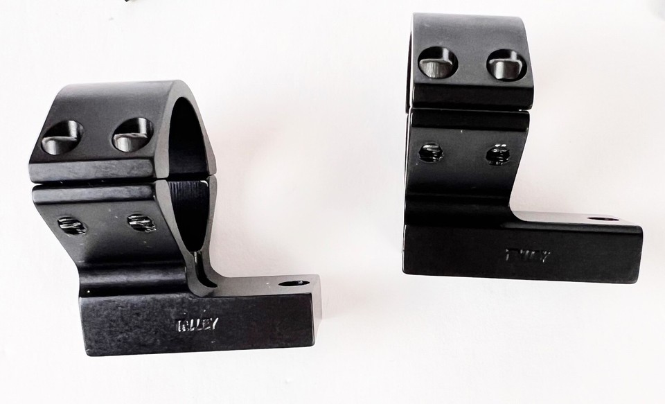 Talley Lightweight Integral 1” Low Scope Rings, Black, Missing 2 long ...