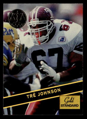 Tre Johnson 1994 Signature Rookies Gold Standard Card #39 Washington ...