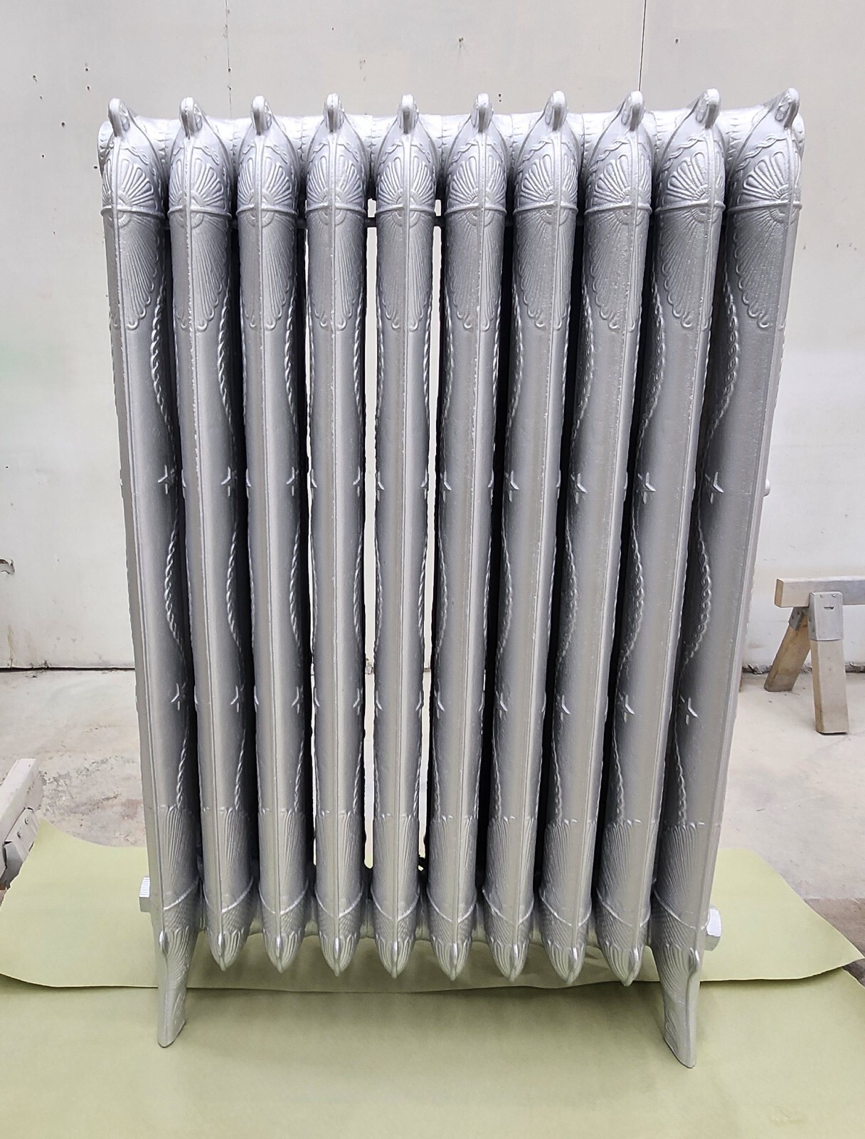 Victorian Radiator Cast Iron hot water steam antique heating star rope ...