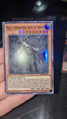 Hela, Generaider Boss of Doom MYFI-EN032 Mystic Fighters 1st Edition | eBay