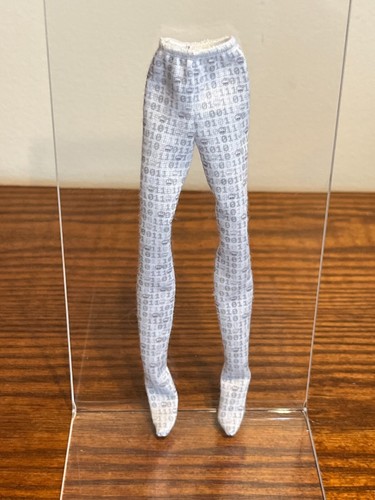 Monster High M3GAN Megan Skullector Movie Doll White Long Coding Tights ...