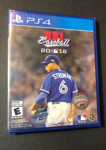 RBI Baseball 2016 [ Marcus Stroman Variant Cover ] (PS4) NEW | eBay