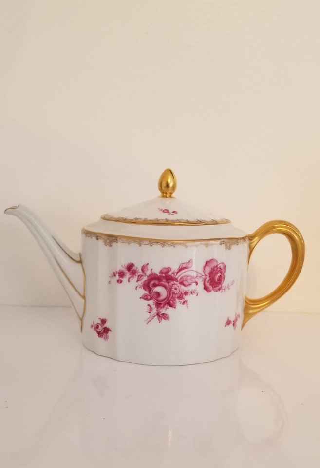 Rare FURSTENBERG German Porcelain Coffee & Desert Set Cups Tea Pots ...