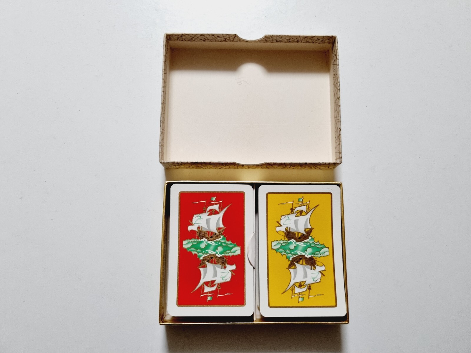 CARTE DA GIOCO SAMJAC PLASTIC MODIANO BRIDGE RUMMY CANASTA VINTAGE ...