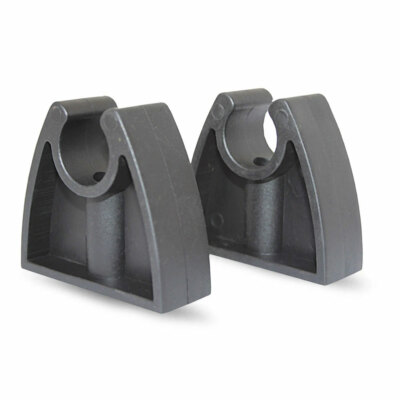 Boat Caravan Marine Light Storage Mounted Pole Rubber Clips (Sold as ...
