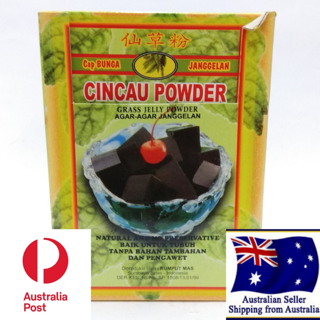 2x Grass Jelly Cincau Powder Bunga Janggelan Agar 33g Pudding Cocktail ...