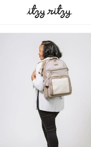 $199 Itzy Ritzy Boss Plus™ Large Diaper Bag Backpack Tweed | eBay