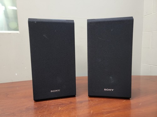Sony SS-CS5 Bookshelf Speakers Rear Surround 3 Way Driver Bass Reflex ...