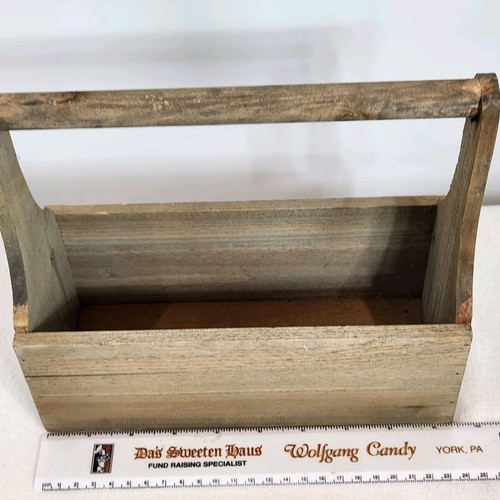 Vintage Lightweight Wooden Handled Berry Fruit Carrier Craftsman ...