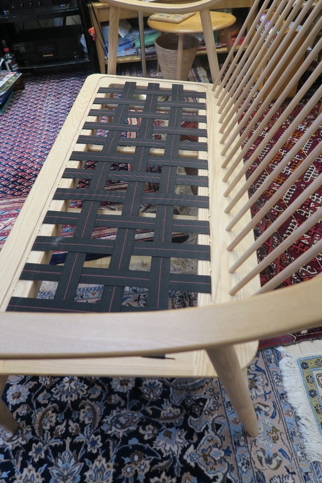 Ercol Marino Sofa. Solid Ash. Matt Finish. Cover in E630 | eBay UK