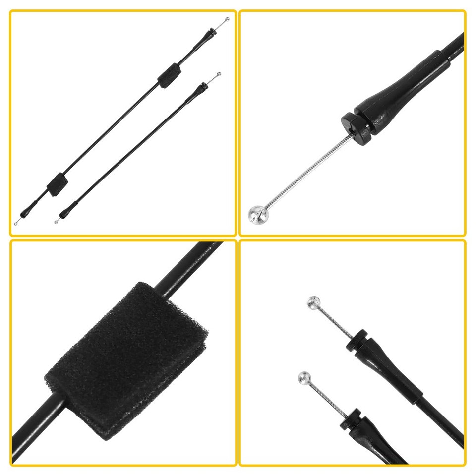 Right For Side Ford 1992-2014 E150 E250 E350 Van Hinged Latch Door Release Cable | eBay