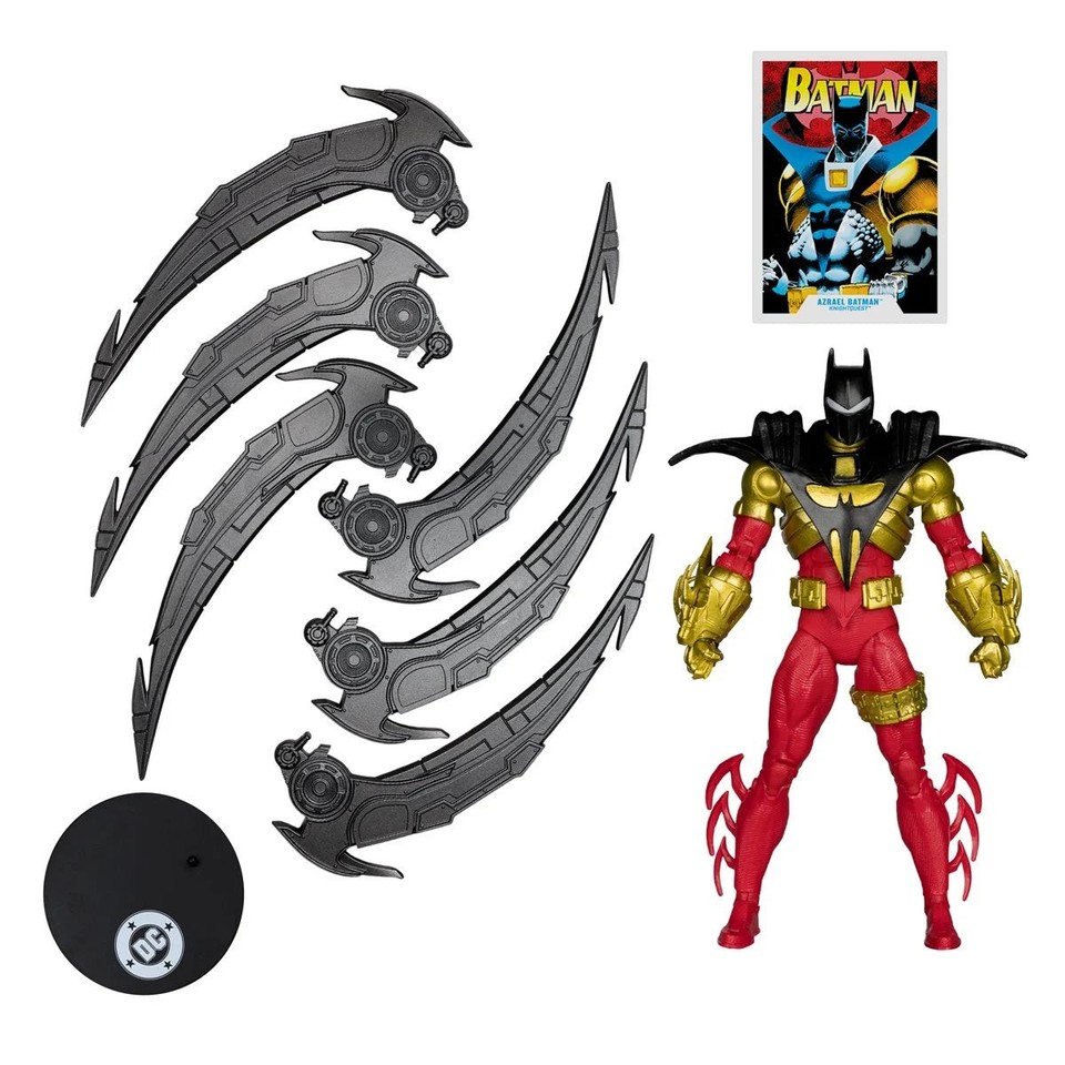 DC Multiverse Batman Wave 4 Azrael Batman Knightquest 7-Inch Scale ...