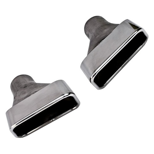 Exhaust Tip Hi-Polished Series Stainless Steel Driver Side Rectangular ...