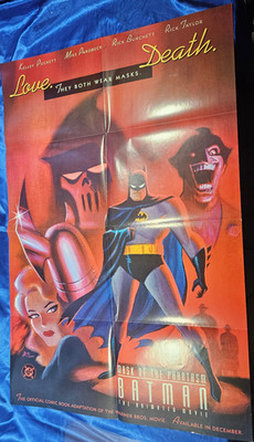 Batman : Mask of the Phantasm Graphic Novel Promo Poster (1993) 22x34 ...