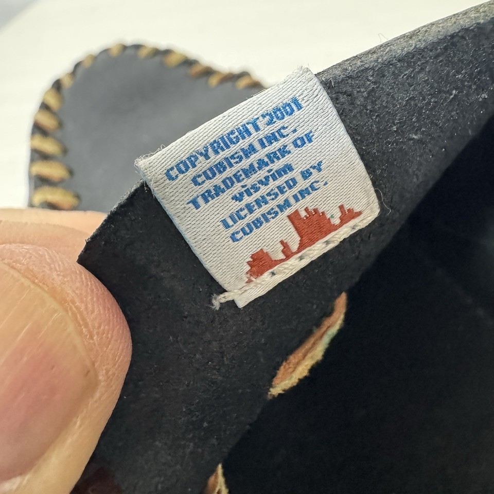 VISVIM Boat Moc Shoes US9 Navy Leather 2001 Model Made in Japan Vintage ...