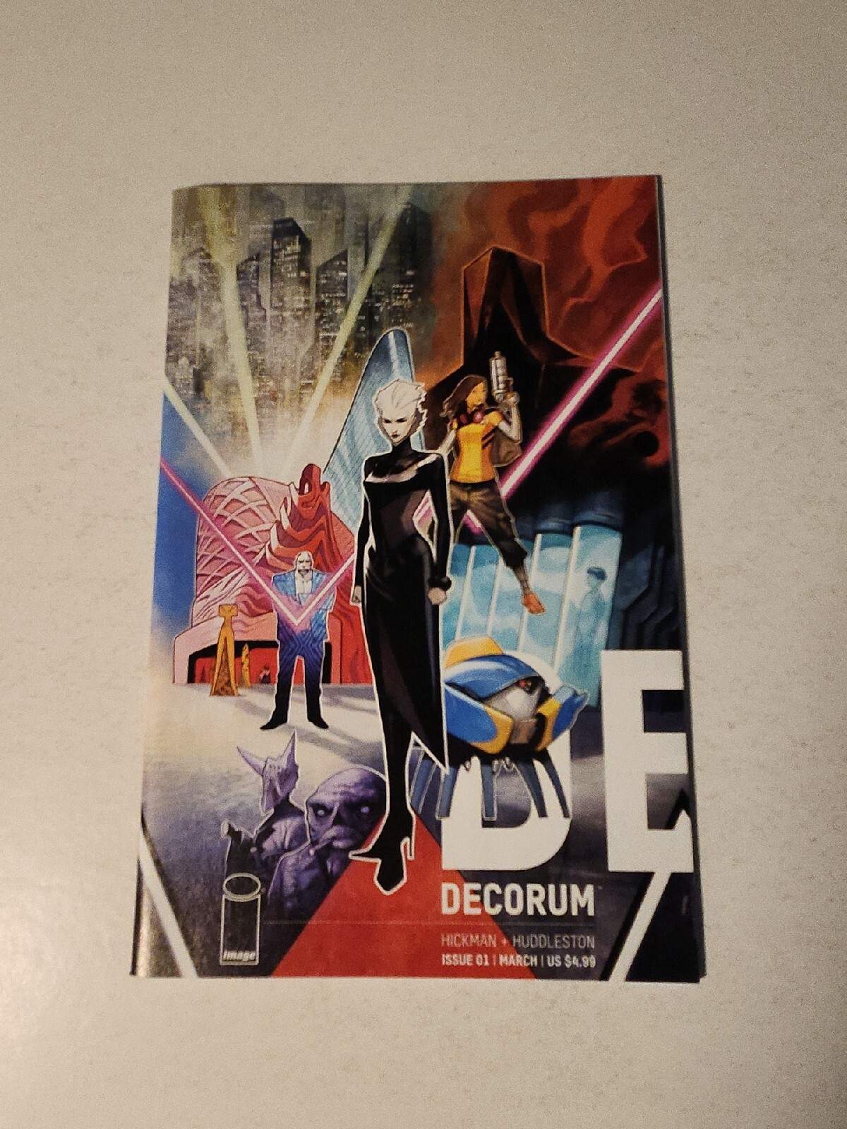Decorum #1 Cover A Mike Huddleston Wraparound Cover 2020 Jonathan Hickman VF | eBay