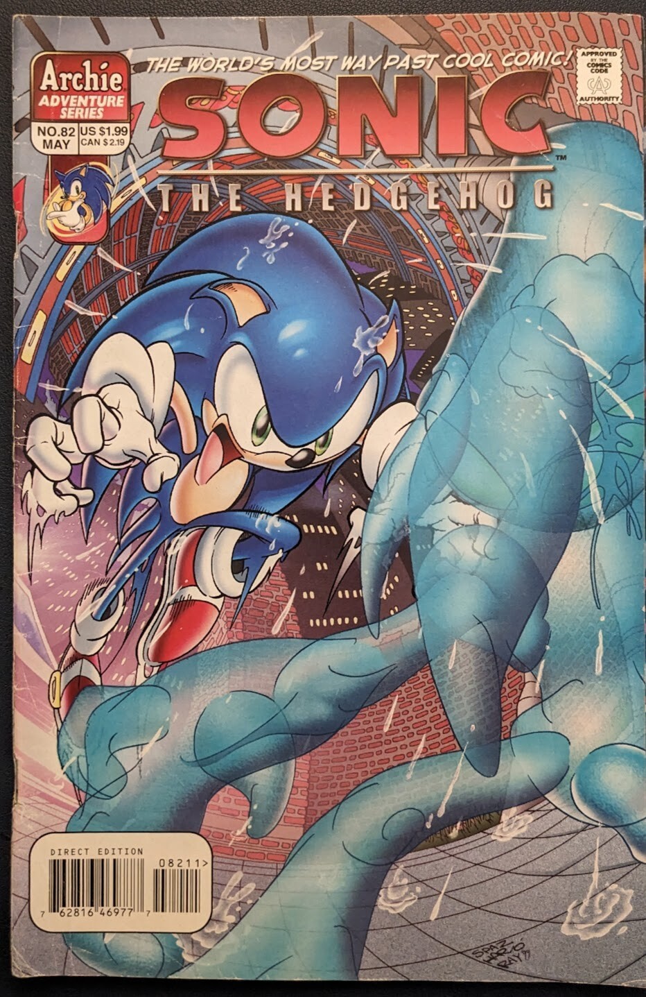 Sonic The Hedgehog #82 (Archie Comics, 2000) Sonic Adventure -Combo SH ...