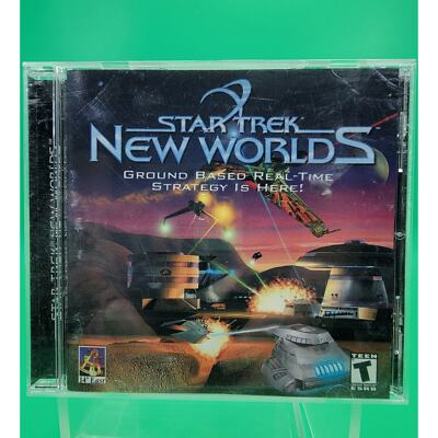 Star Trek New Worlds (PC, 2000) Video Computer Game CD-ROM Windows 95 ...