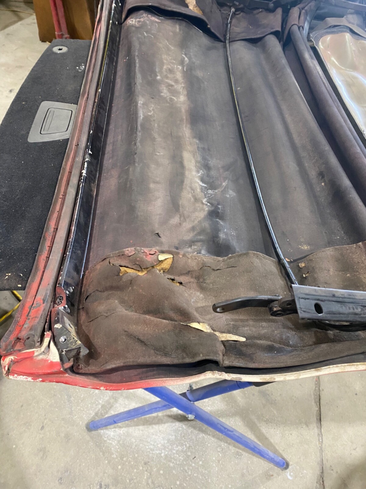 c1 1961 1962 corvette soft top convertible top original | eBay